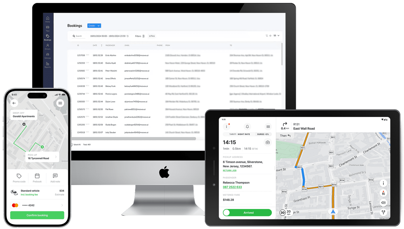 Cab Dispatch System | iCabbi Taxi Dispatch Software Features